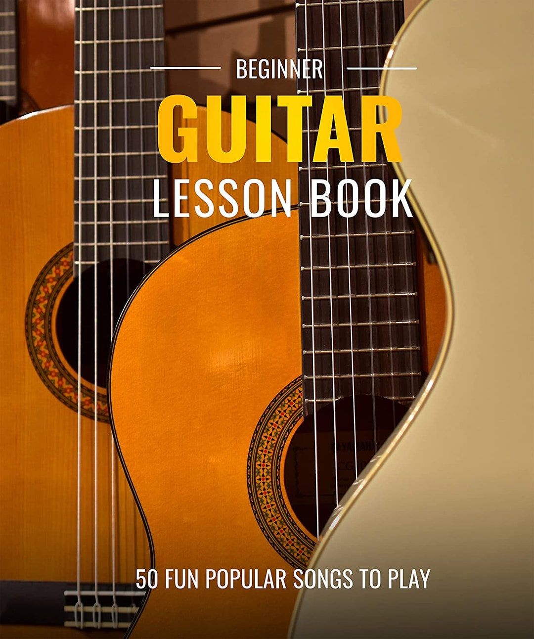 Beginner Guitar Lesson Book, Suitable for All Levels, Color Coded Notes ...