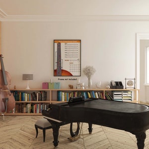 Cello Fingering Chart With Color-coded Notes, Cello Scales Techniques ...