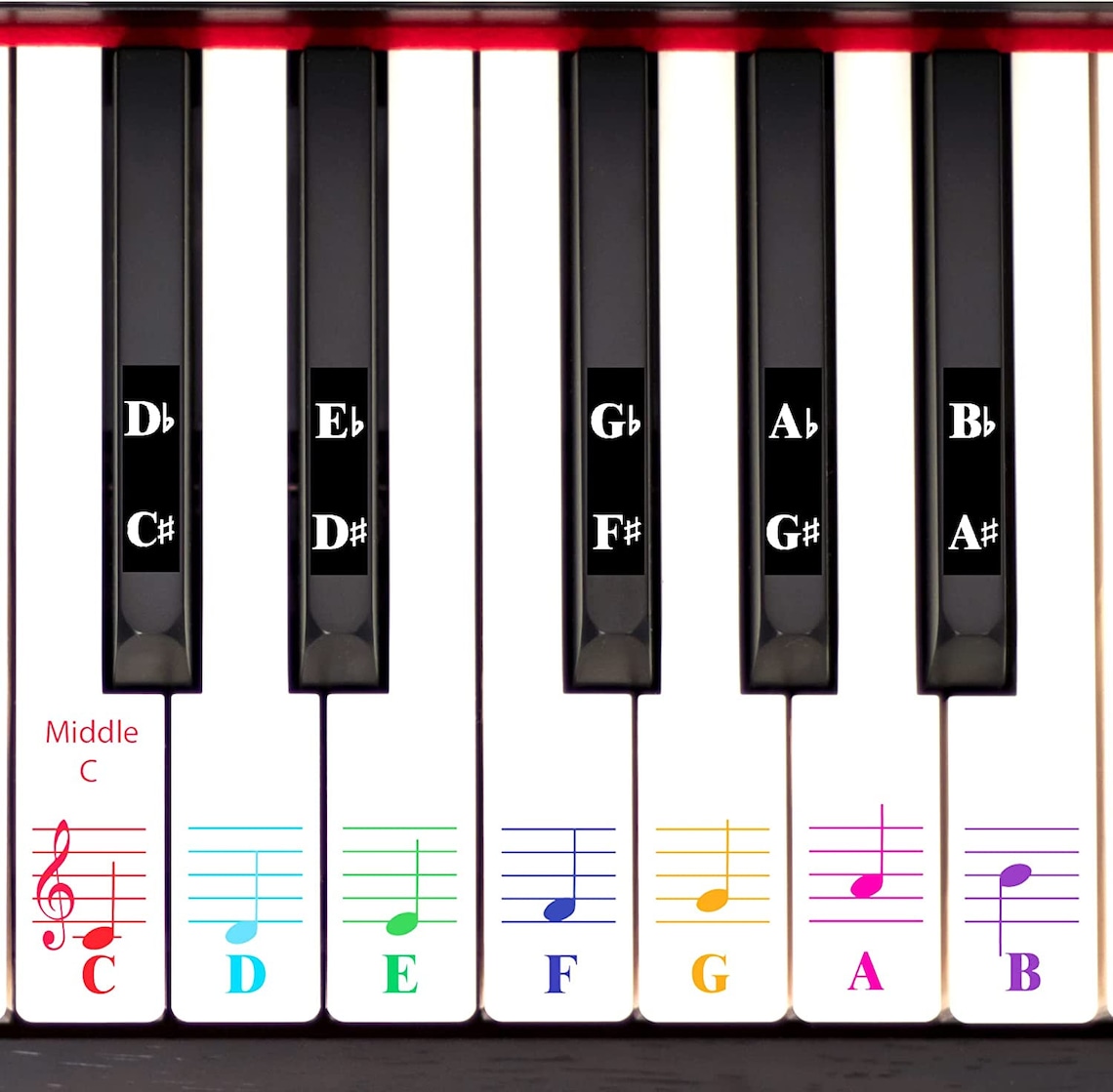 Beginner Piano Lesson Book 50 Amazing & Popular Songs and Color Piano ...