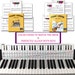 Color Piano & Keyboard Note Chart and Complete Color Piano Book 1 and 2 ...