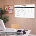 Large Dry Erase Calendar for Wall 2 Month Yearly Wall Planner, Folded ...