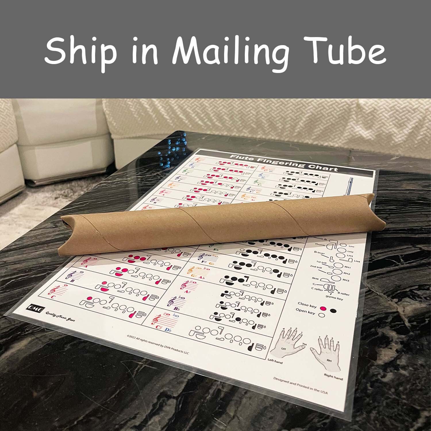 Flute Fingering Chart With Color Coded Notes Learn Flute 57 Off