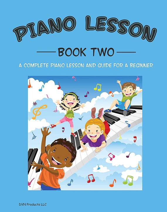 Complete Piano Music Lesson and Guide Book 2 for Kids and - Etsy