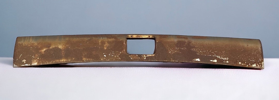 Rusty Crusty Garage Art Original 1958 Buick Rear Bumper Center Section ...