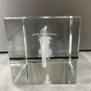 Heavy Glass Paperweight Etched BMW Motorcycle 1923 R32 4" - Etsy