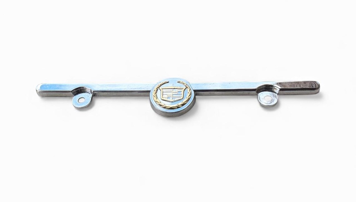 Vintage Cadillac Logo License Plate Topper by Cruiser Frames - Etsy