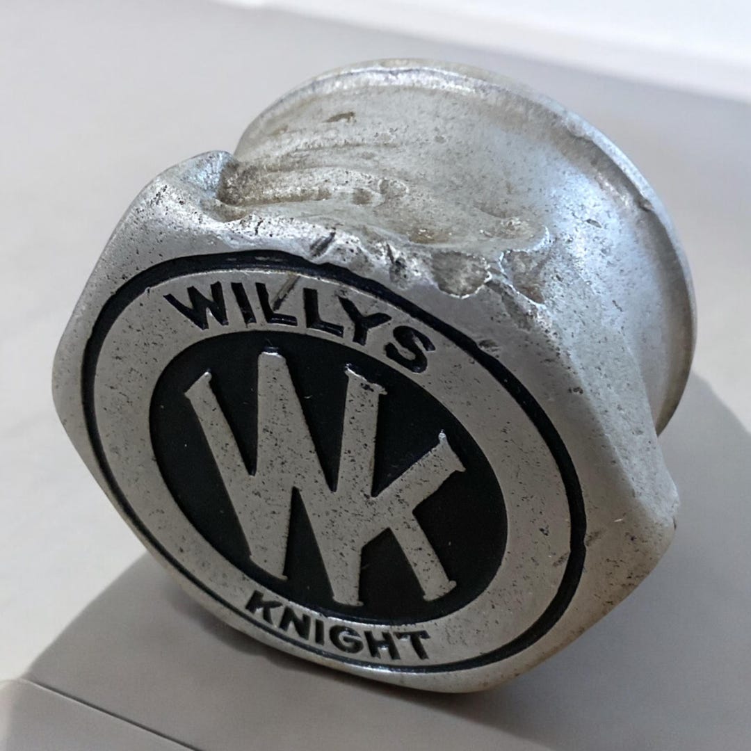 Willys Knight Hubcap Threaded Aluminum Banged and Bashed Survivor - Etsy