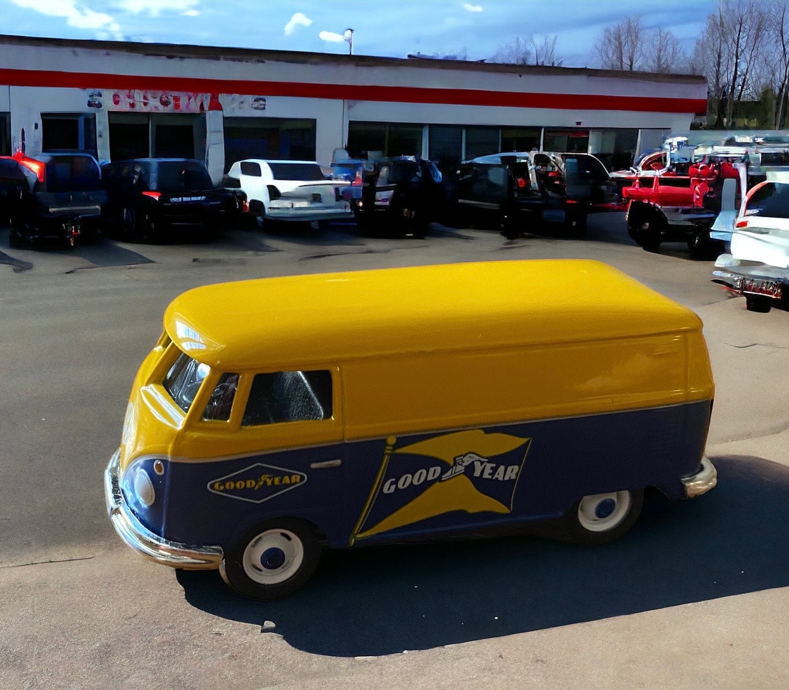 VW Panel Van Advertising Goodyear Diecast Volkswagen Car 2.5" - Etsy