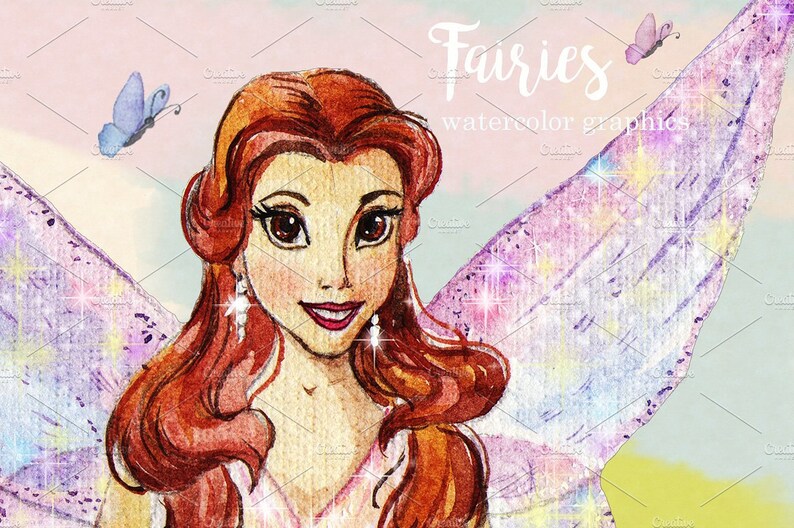 Watercolor Fairies, Fairies Clipart, Fairies and Pixies, Fairy ...