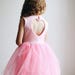 Handmade Pink Sparkly Tulle Tutu Party Dress - Etsy