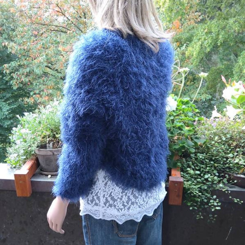 Hand Knit Jacket - Etsy