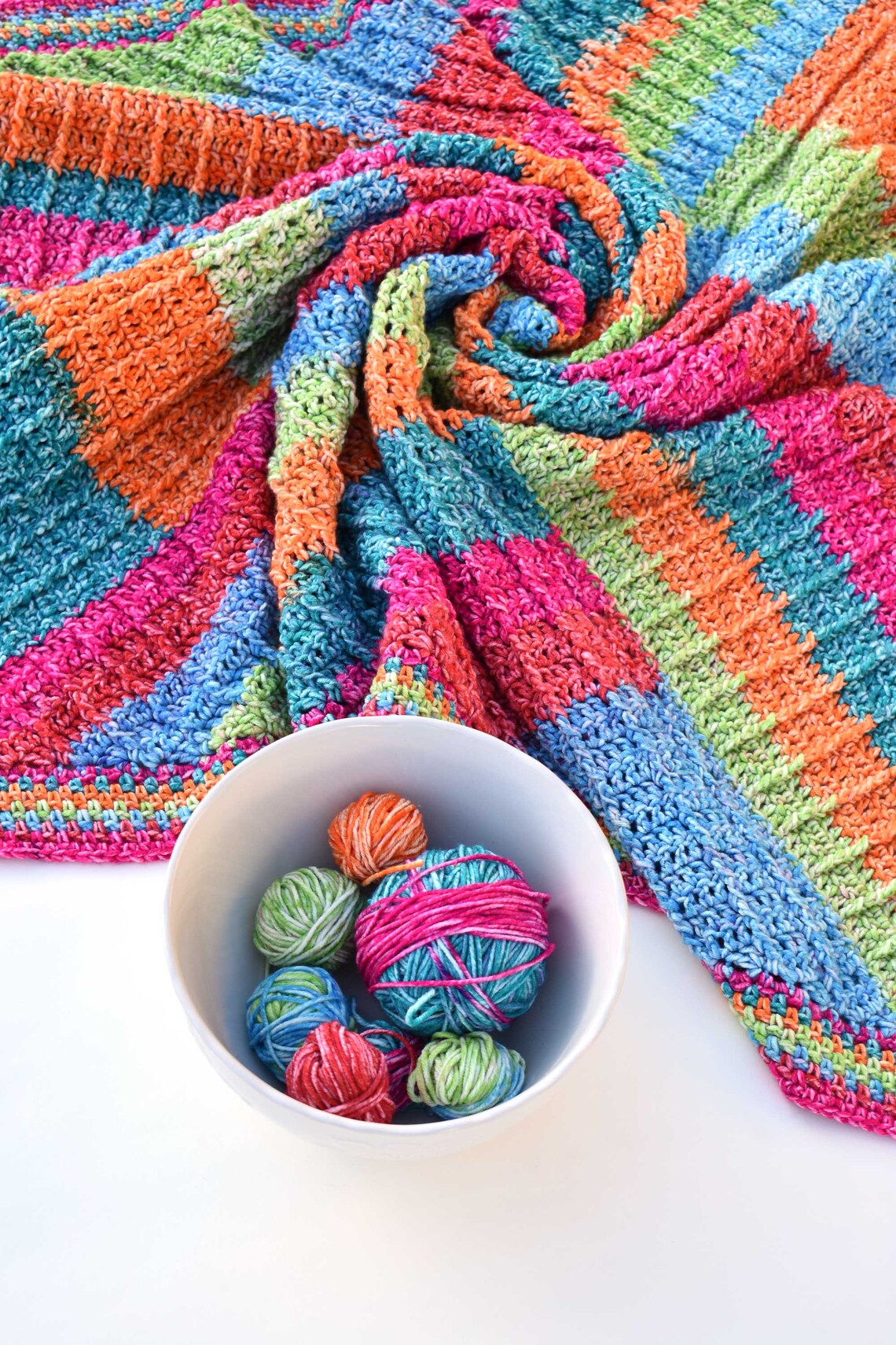Crochet Pattern in a Tizzy Crochet Blanket Pattern by Polly - Etsy