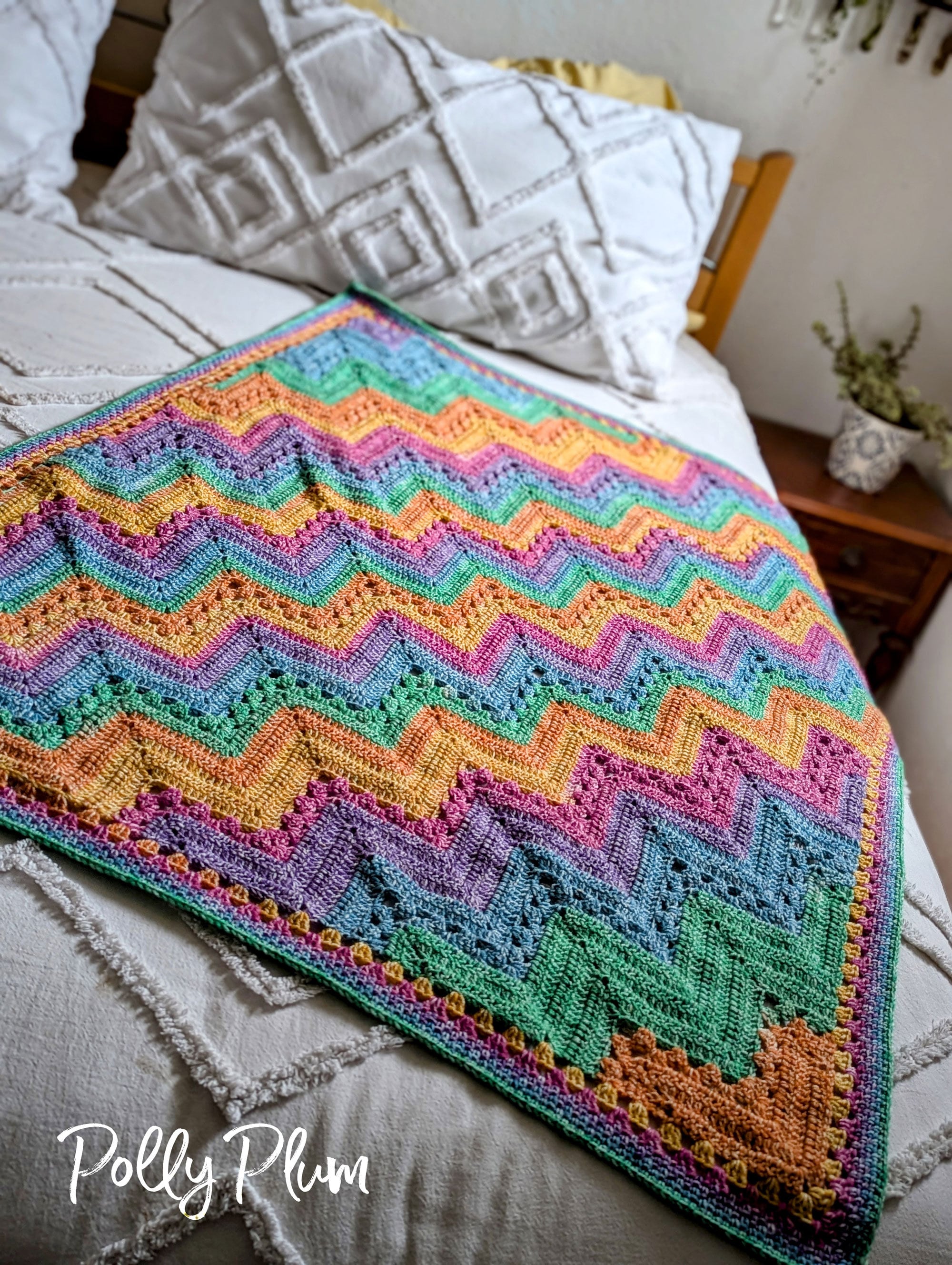 Crochet Pattern PDF - Step 2 It - Step to It - Crochet Baby Blanket ...