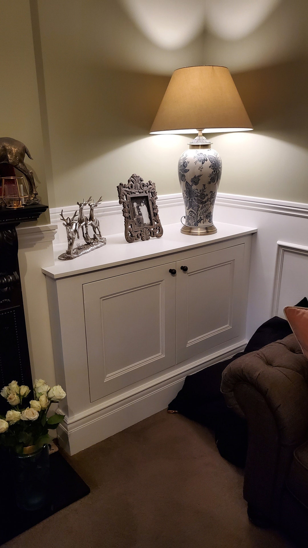 Custom Inbuilt Alcove Cabinet Made to Measure 65cm Height Standard ...