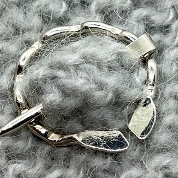 Silver Scarf Pin - Etsy