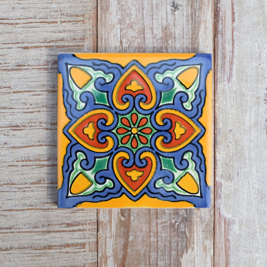 Mexican Wall Tiles LARGE Venecia - Etsy