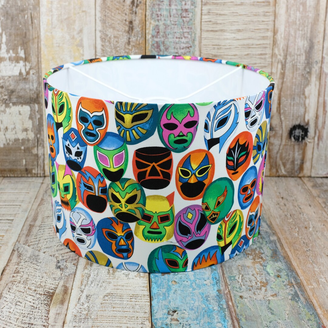 Lampshade Table/floor - Mascaras - Etsy UK