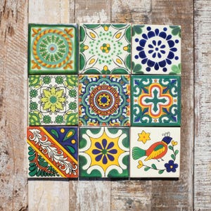Tile Set of 9 Individual Tiles Large SANFRAN9 - Etsy UK