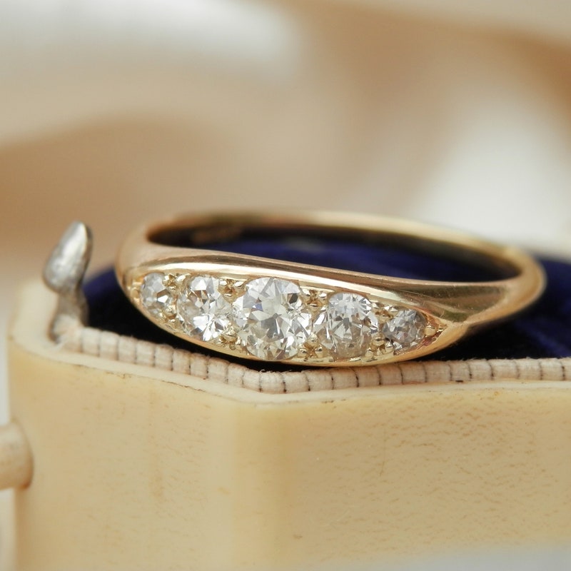 Antique Diamond Ring - Etsy