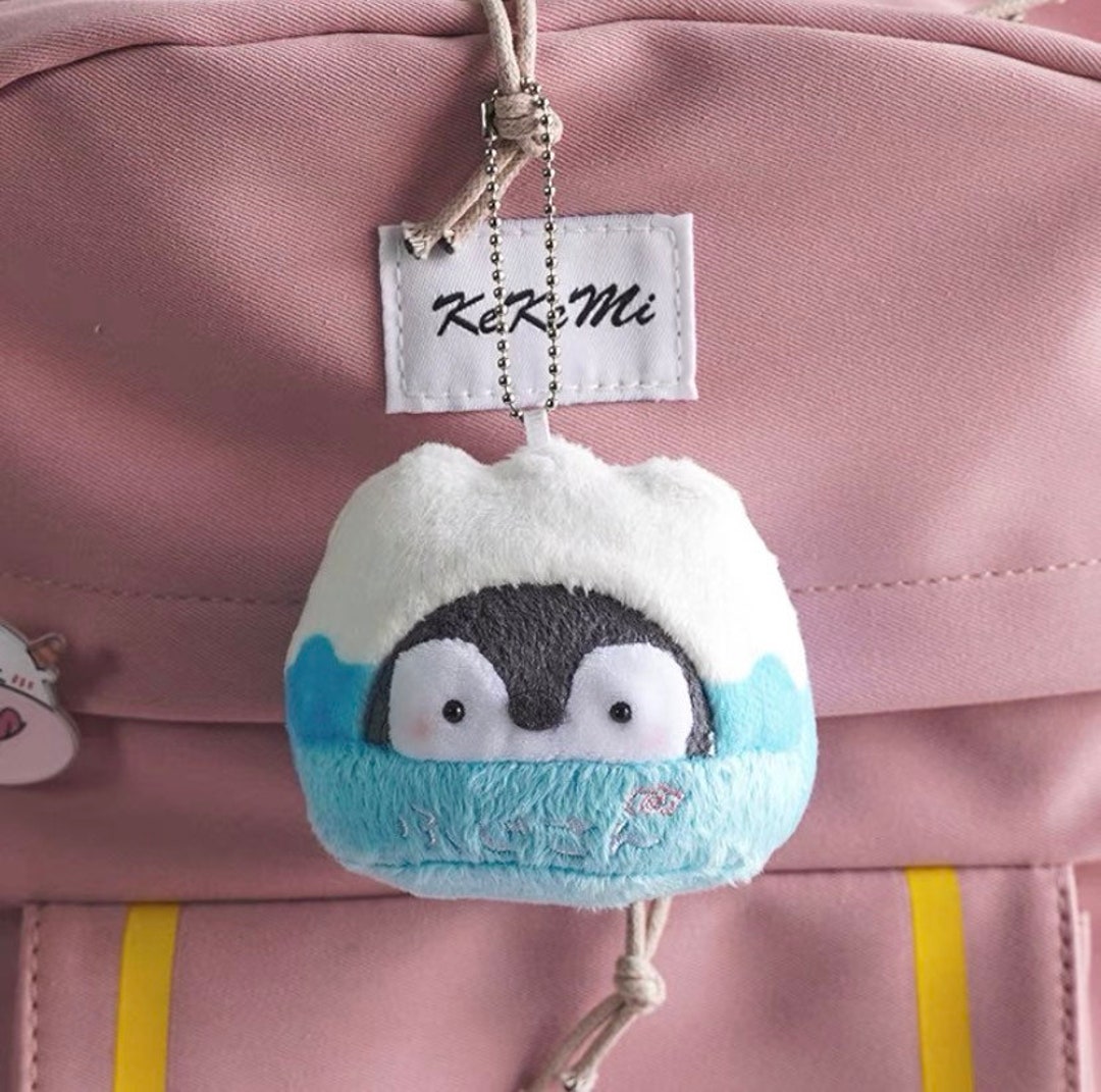 Penguin in Mount Fuji Costume Keychain Plush - Etsy