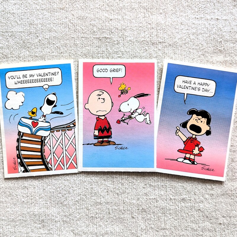 Snoopy Valentine - Etsy