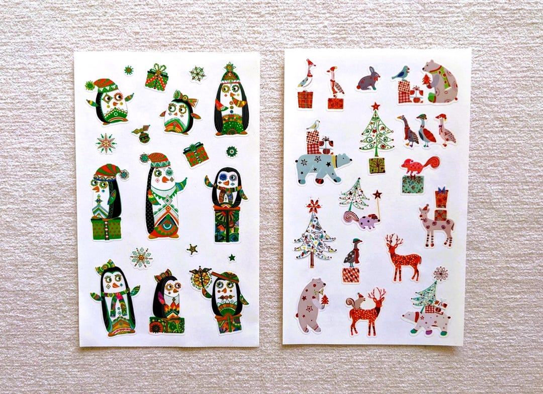 Mrs. Grossman's TURNOWSKY Christmas Stickers Collectible | YOU PICK 1 ...