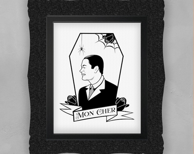 Cara Mia Mon Cher Addams Family SVG Digital Download Cut File ...