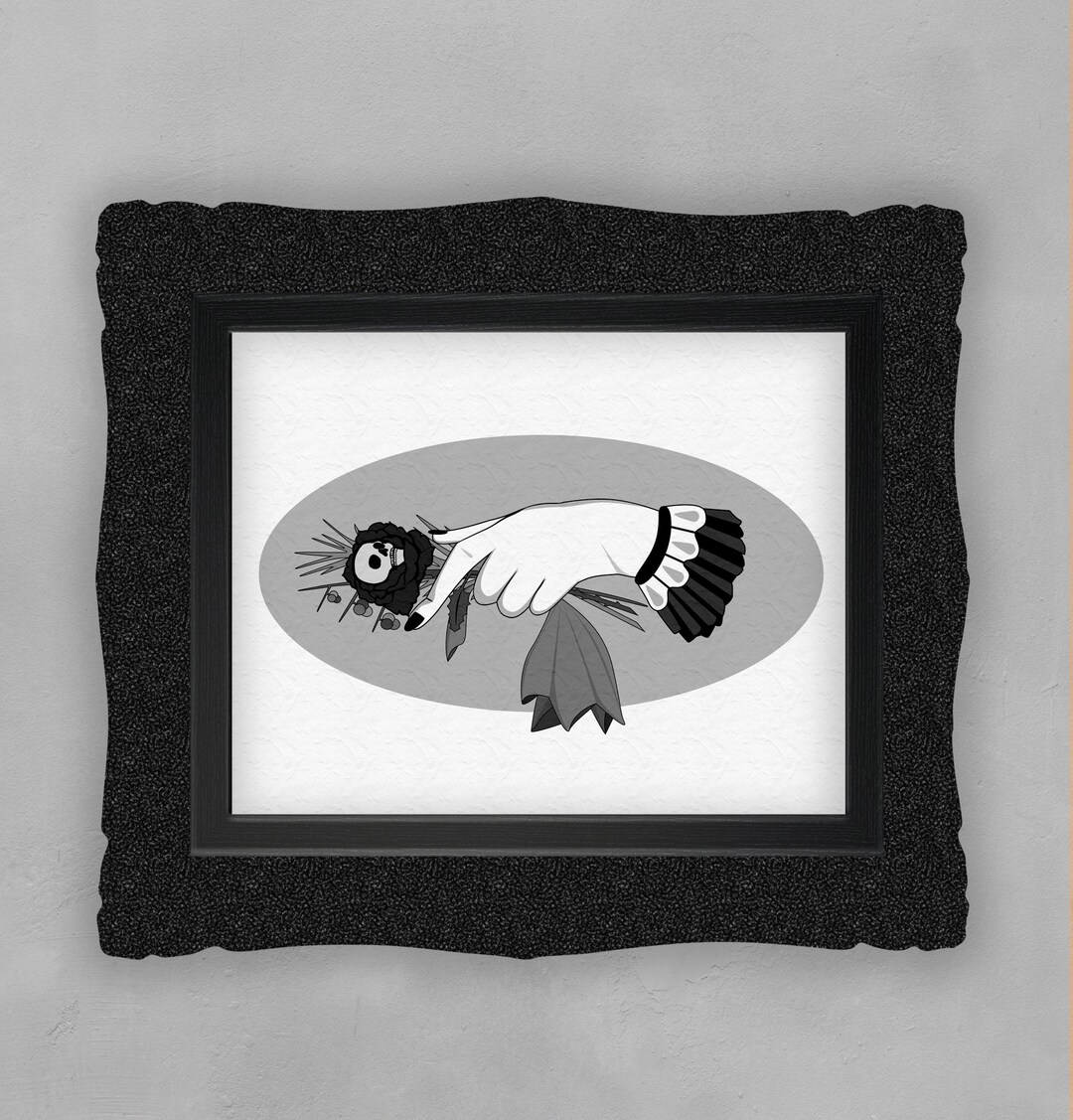 Victorian Mourning Art Printable -- Instant Download - Etsy