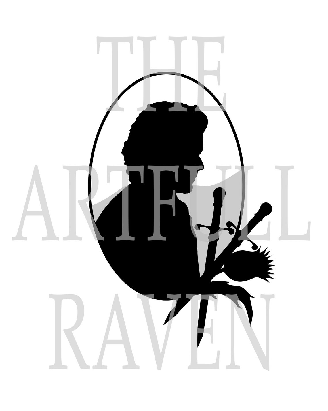 Jamie Fraser From Outlander Silhouette, Digital Art Printable/svg ...