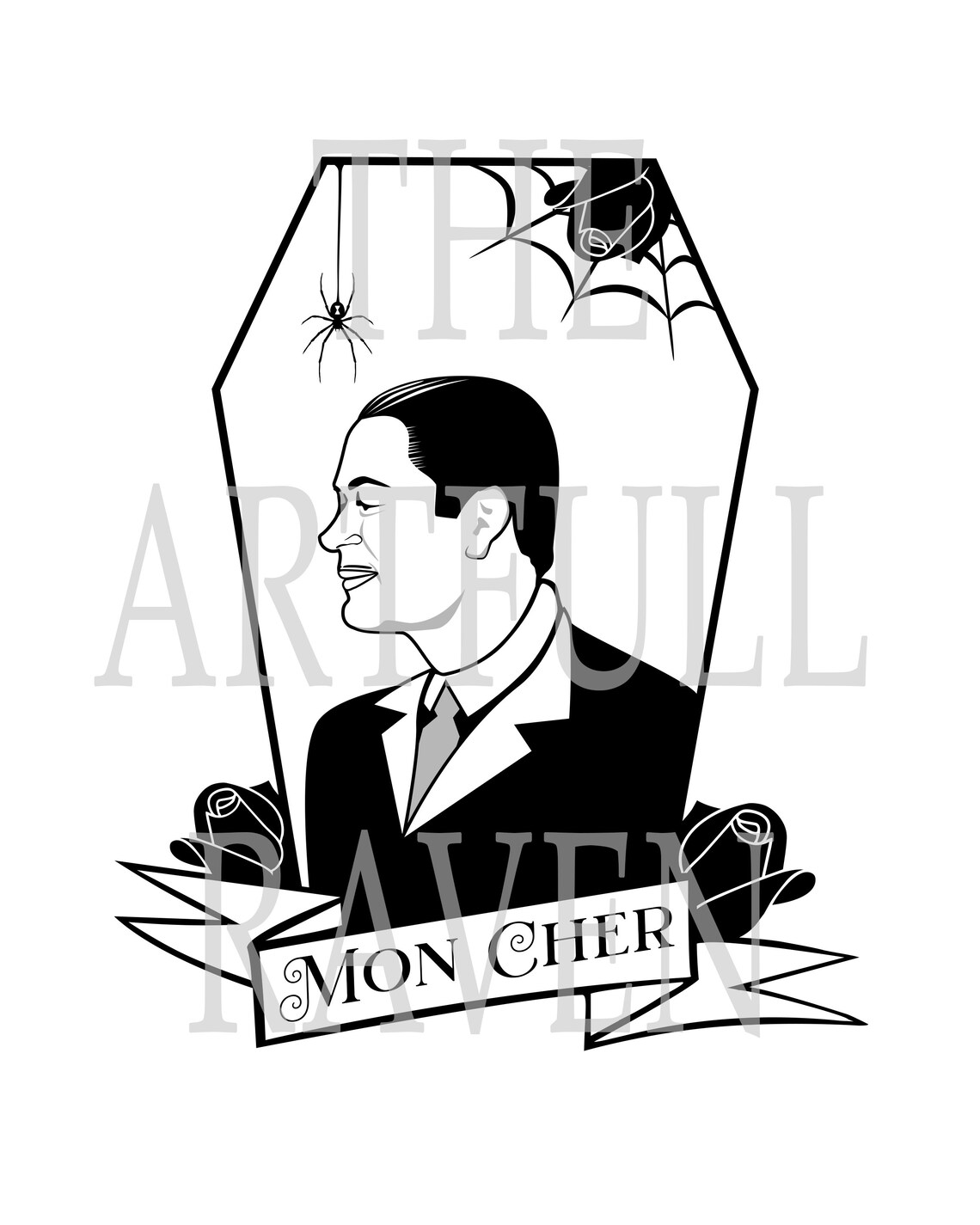 Gomez Addams Printable/svg, the Addams Family -- Instant Download - Etsy