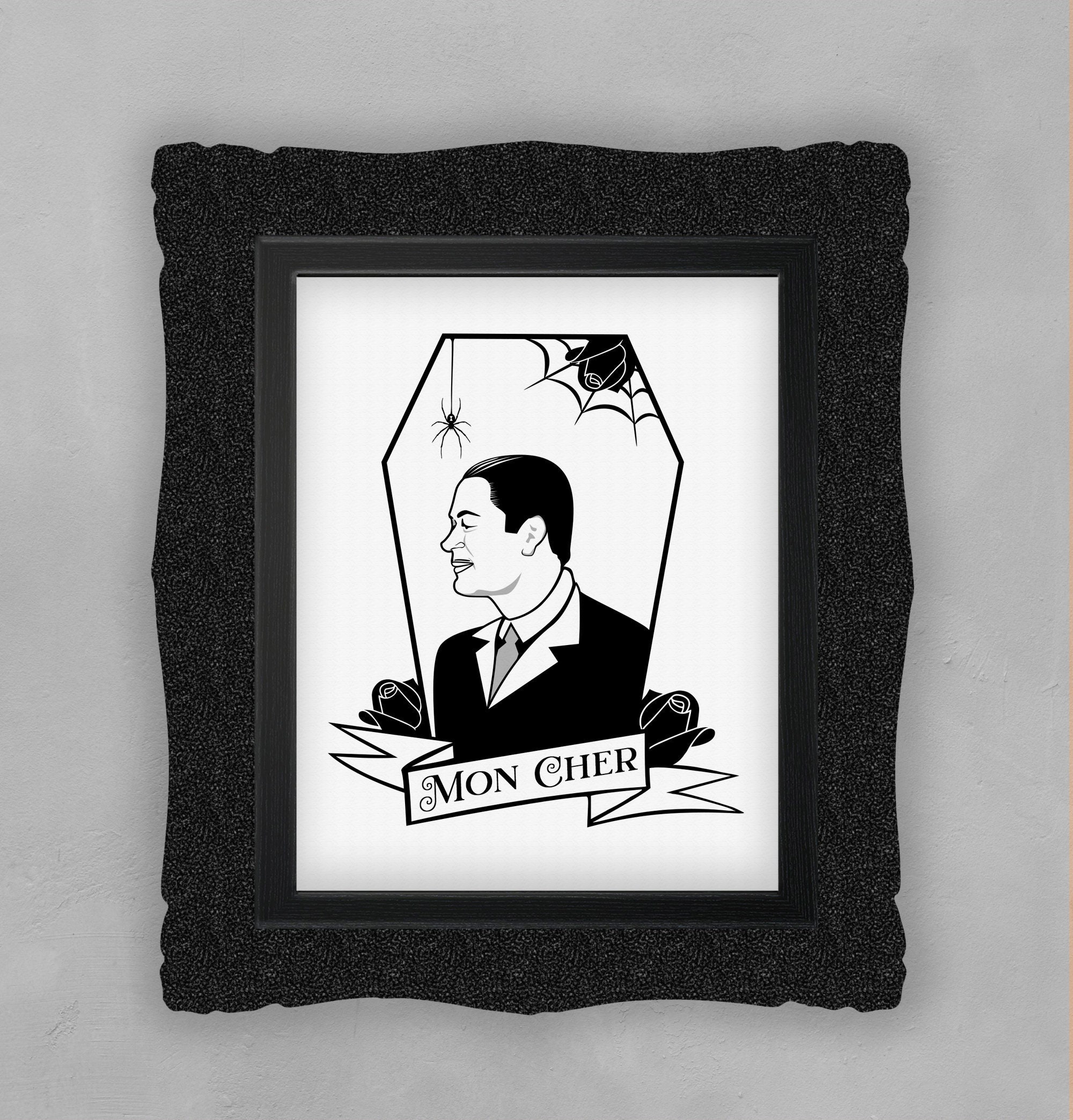 Gomez Addams Printable/svg, the Addams Family -- Instant Download - Etsy