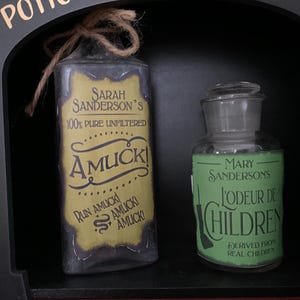 Hocus Pocus Inspired Apothecary Labels for Bottles -- Instant Download ...