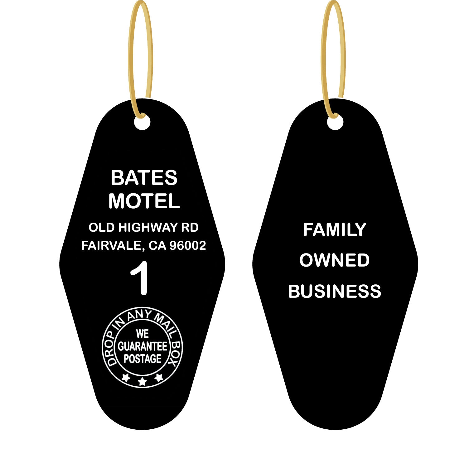 Psycho: Bates Motel Key Tag [ Fright Tags ] - Etsy