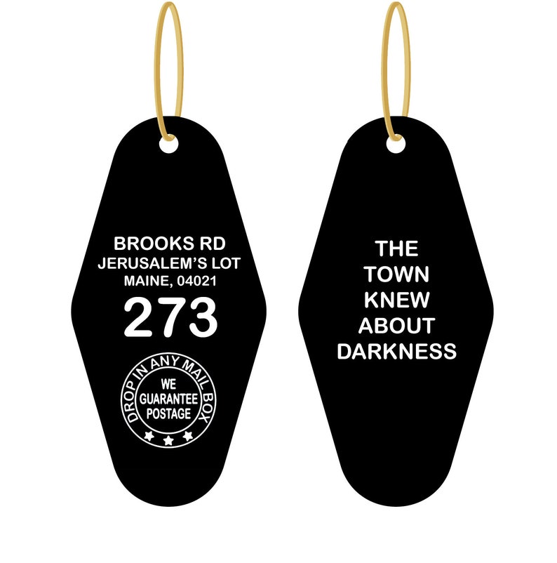 Stephen King's Salem's Lot: Marsten House Key Tag - Etsy