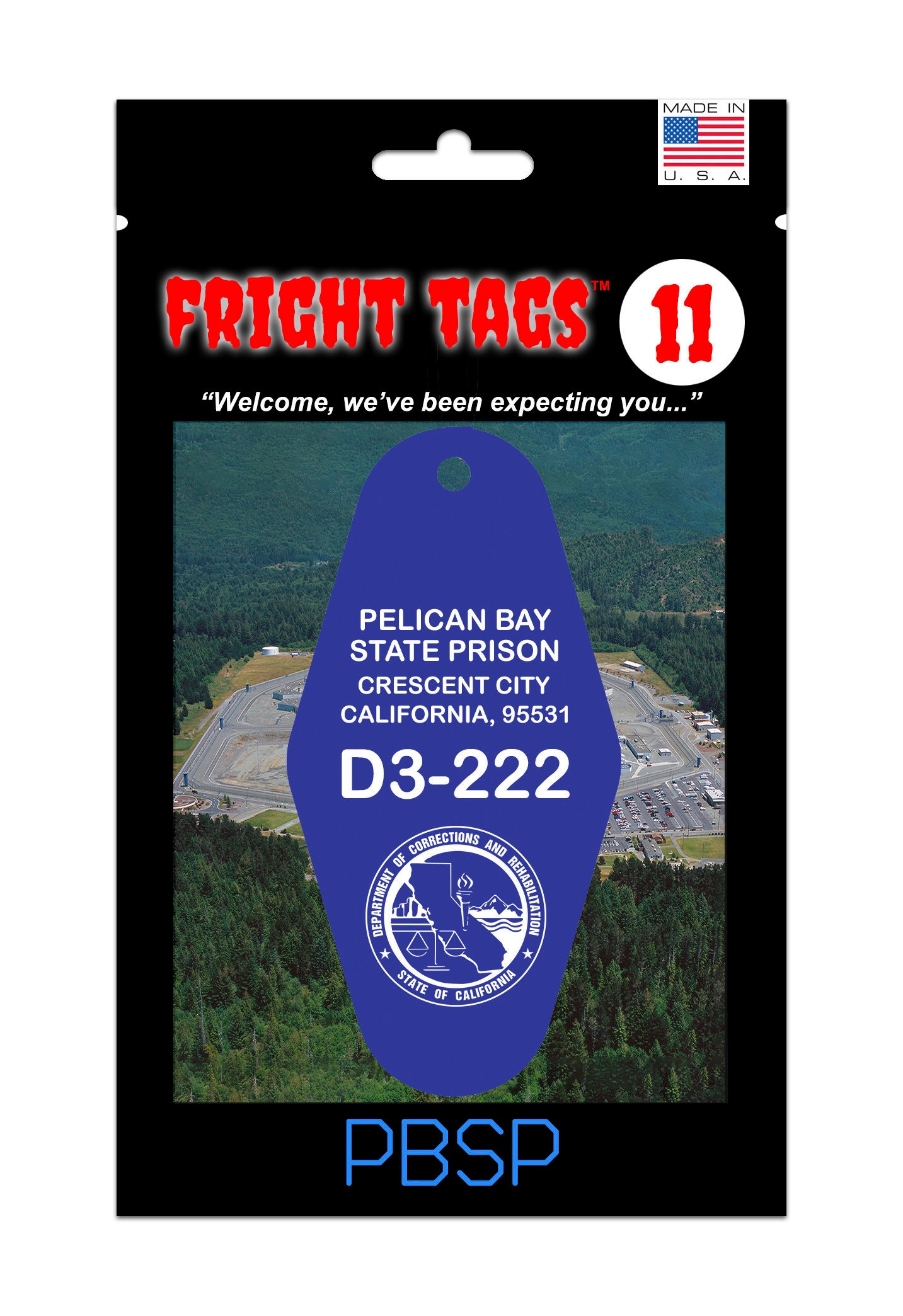 Pelican Bay Prison Security Housing Unit: Key Tag Fright - Etsy