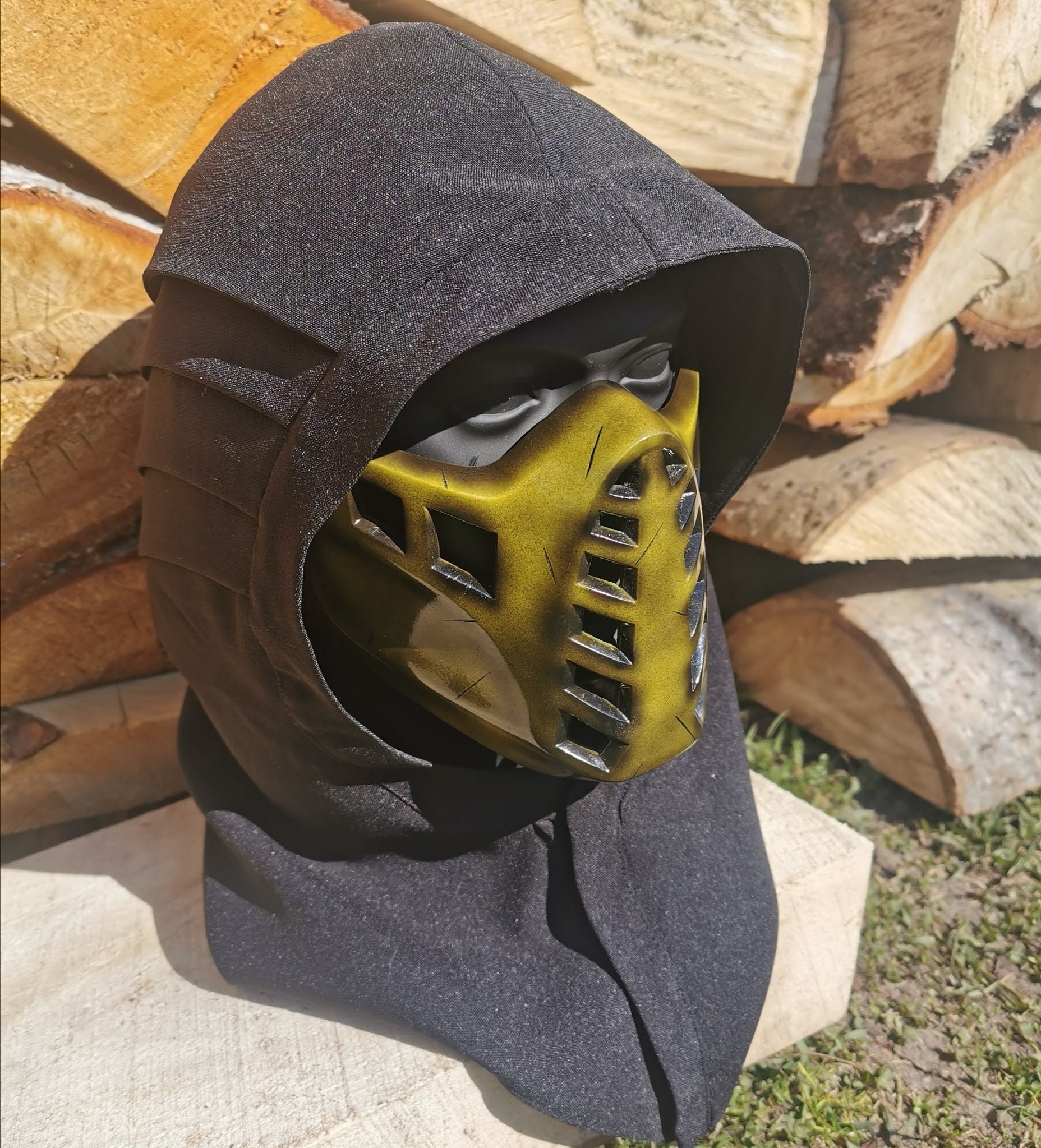 Hood para Scorpion mask de Mortal Kombat 11 MK 11 Sub-Zero | Etsy