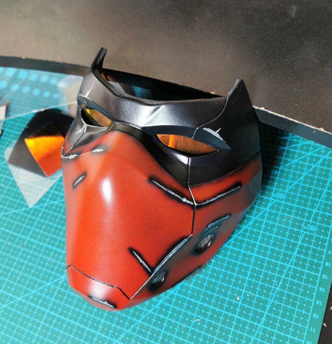 Red Hood Outlaw Version Mask Medium Size Jason Todd DC | Etsy