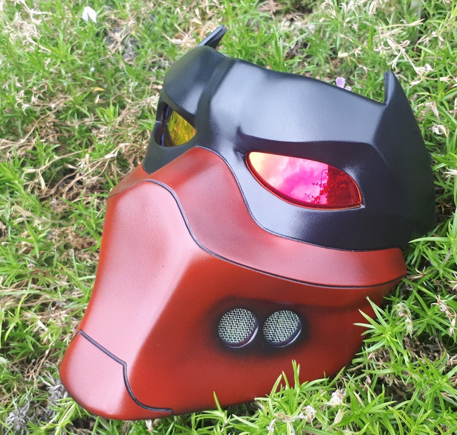 Red Hood Outlaw Mask Version 2 Jason Todd DC comics | Etsy