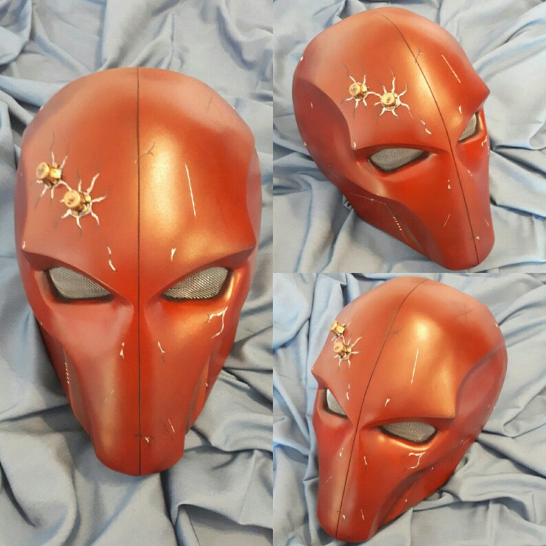 Redhood Mask Red Hood Helmet Jason Todd DC comics Batman | Etsy
