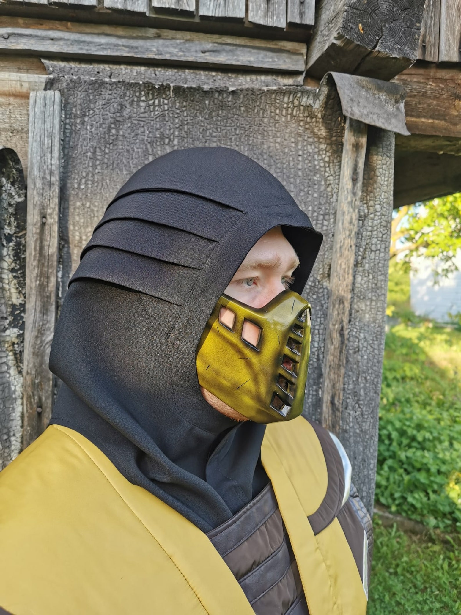 Hood for Scorpion mask from Mortal Kombat 11 MK 11 Sub-Zero | Etsy