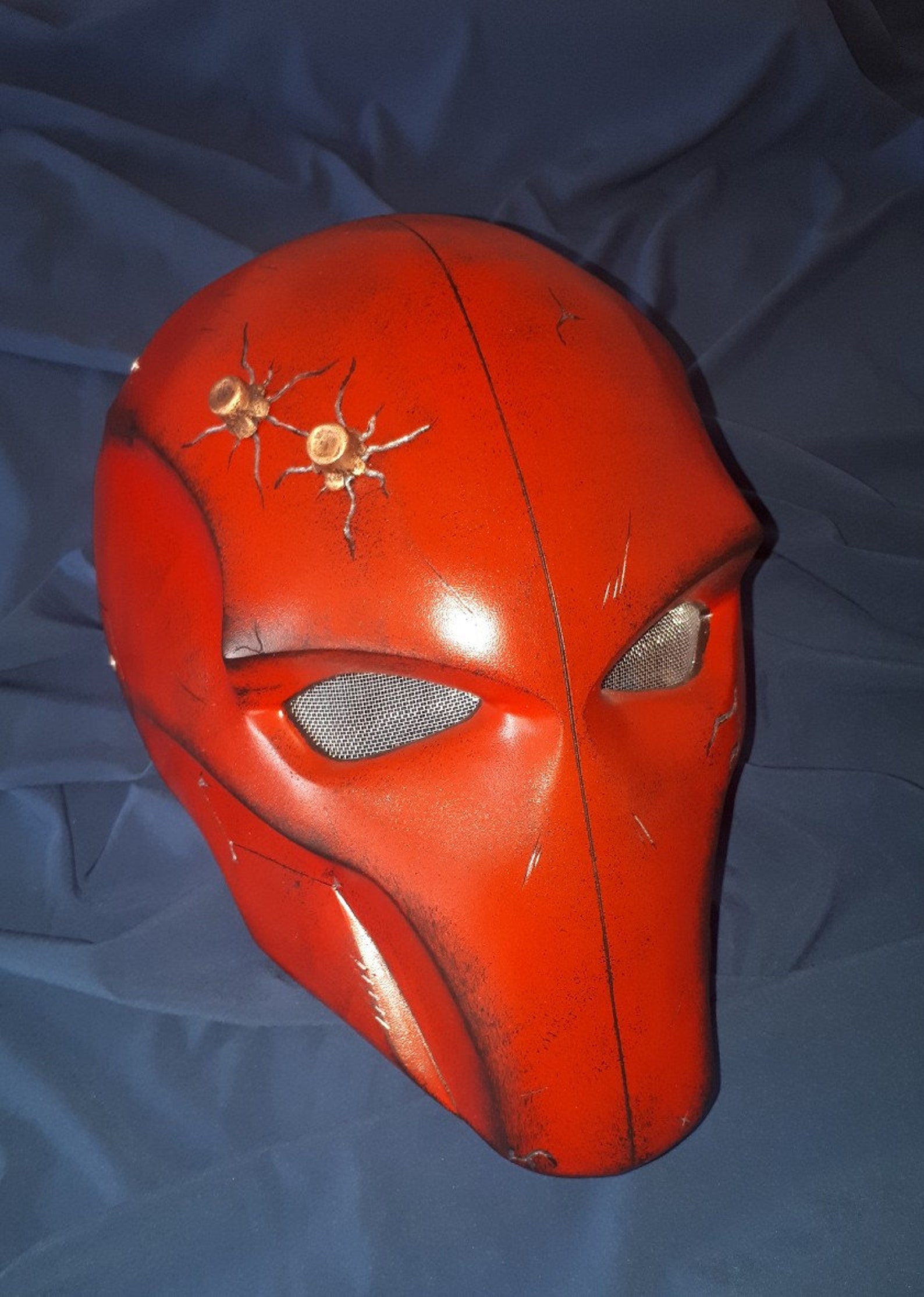 Redhood Mask Red Hood Helmet Jason Todd DC comics Batman | Etsy