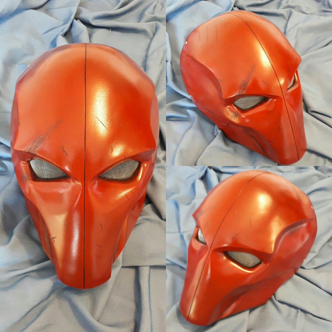 Redhood Mask Red Hood Helmet Jason Todd DC comics Batman | Etsy
