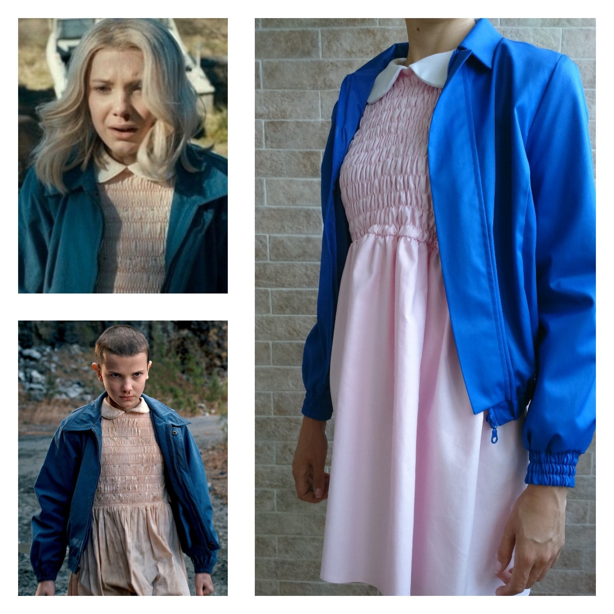Eleven costume Eleven Dress Stranger Things Eleven Dress | Etsy
