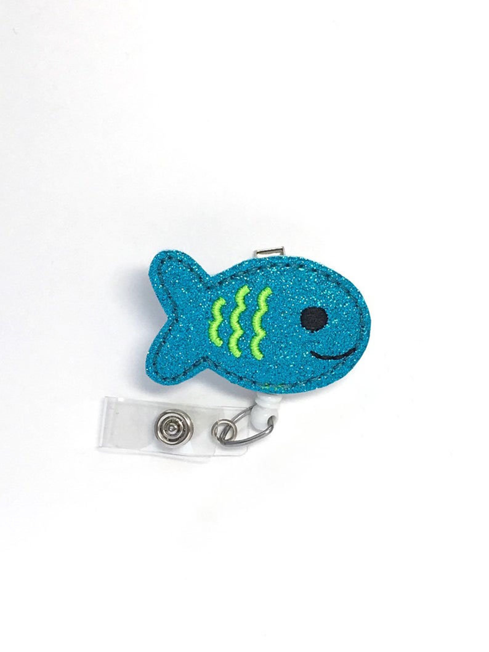 Nurse Badge Reel Fish Badge Reel Badge Reel RN Badge Reel - Etsy