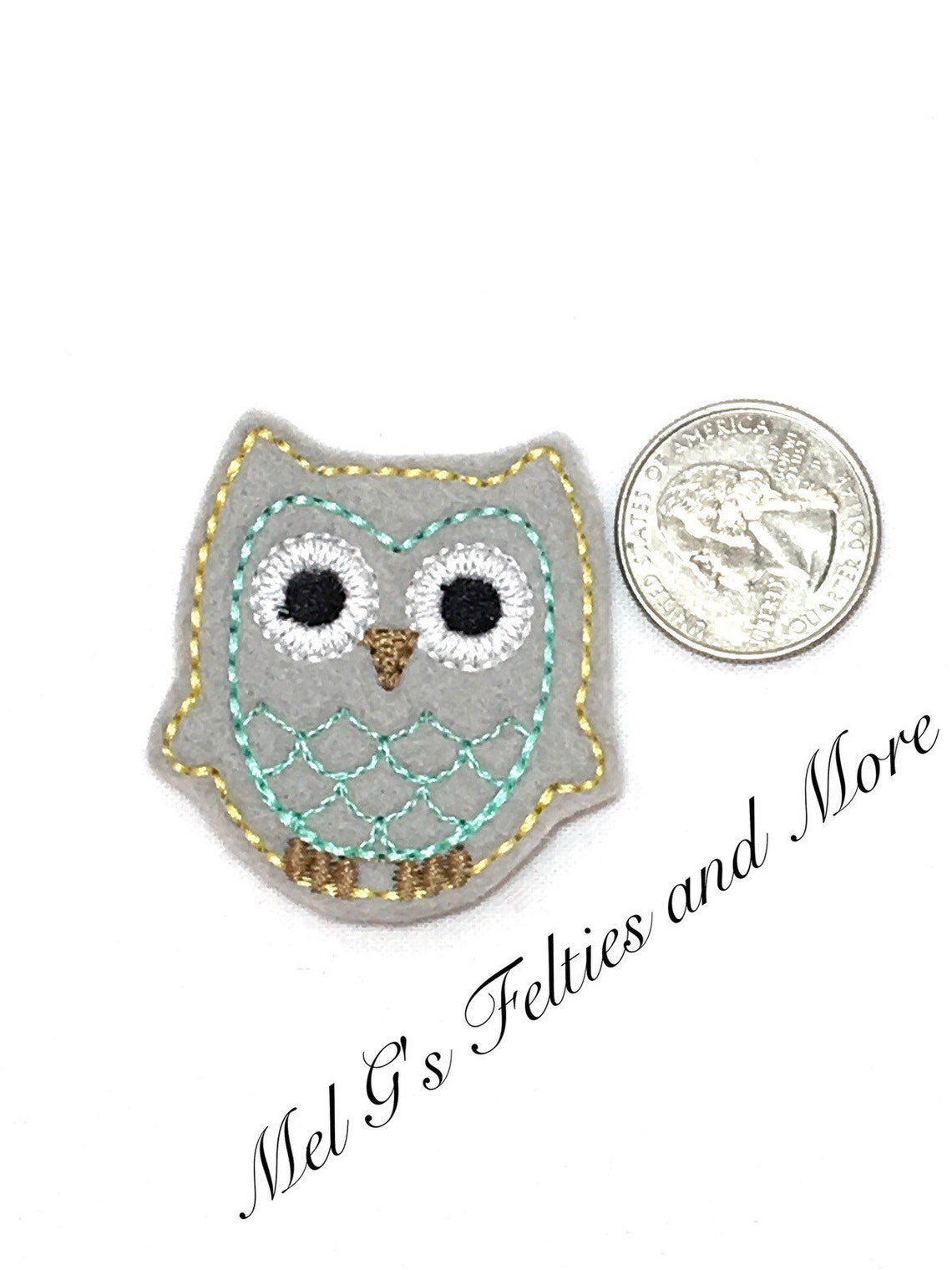 Owl Feltie Owl Felties Halloween Feltie Halloween Owl | Etsy