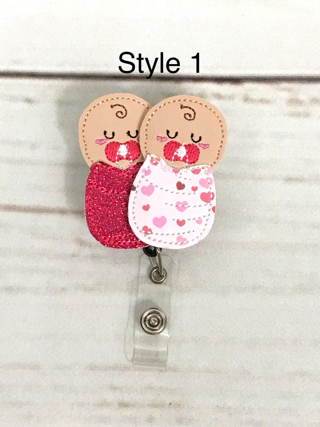 Burrito Baby Badge Reel, Labor and Delivery Badge Reel, Valentines Day ...