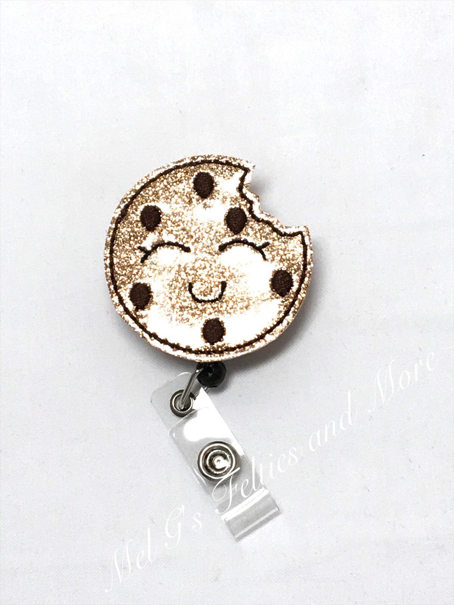 Cookie Badge Reel, Food Badge Reel, Nurse Badge Reel, Badge Topper, RN ...
