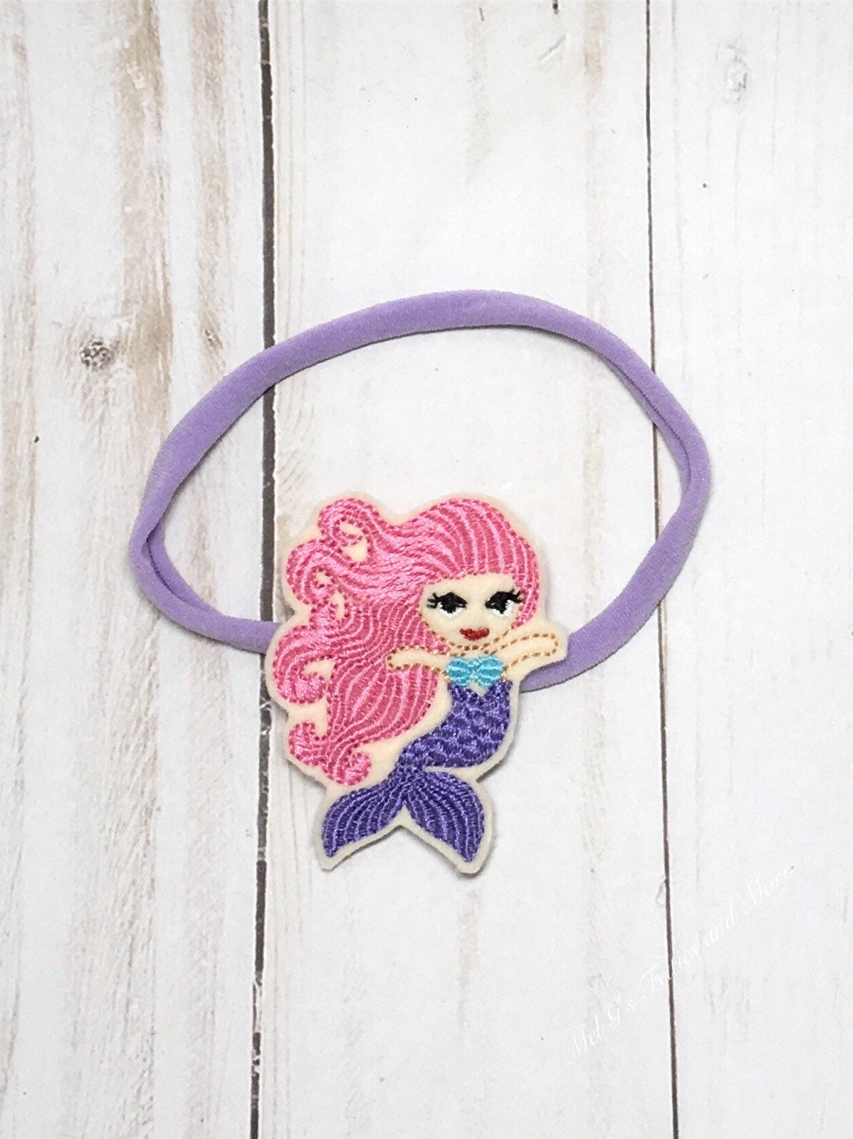 Mermaid Headband Mermaid Baby Headband Mermaid Nylon | Etsy