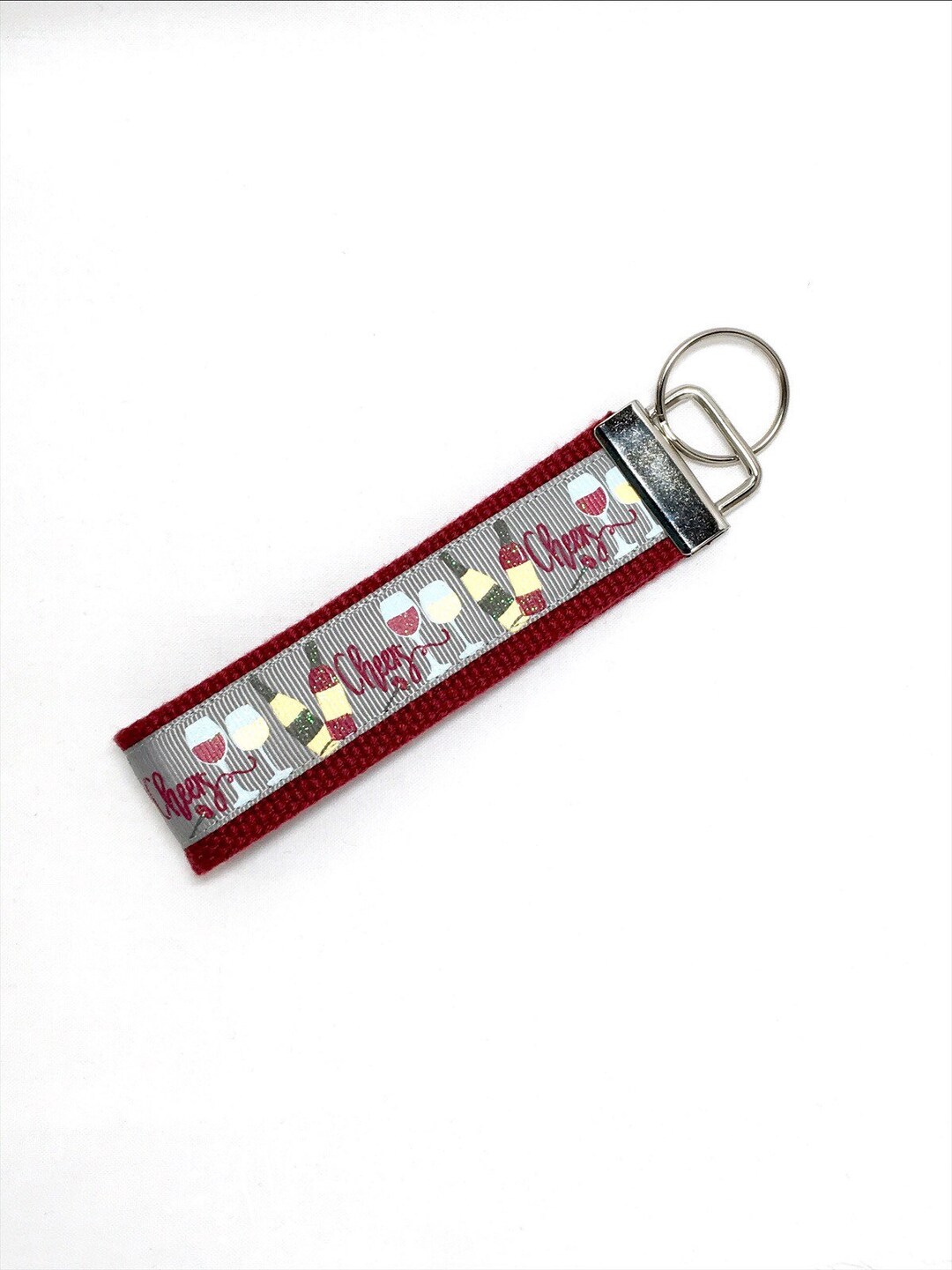 Wine Key Fob Wristlet, Wristlet Key Fob, Wristlet Keychain, Key Fob ...