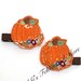 Pumpkin Hair Clip, Halloween Hair Clip, Toddler Hair Clips ...